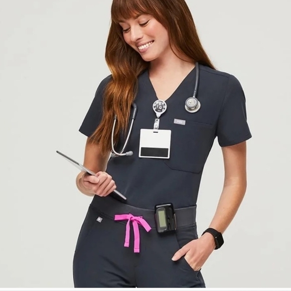 Figs | Tops | Figs Catarina Night Sky One Pocket Scrub Top Medium Po ...